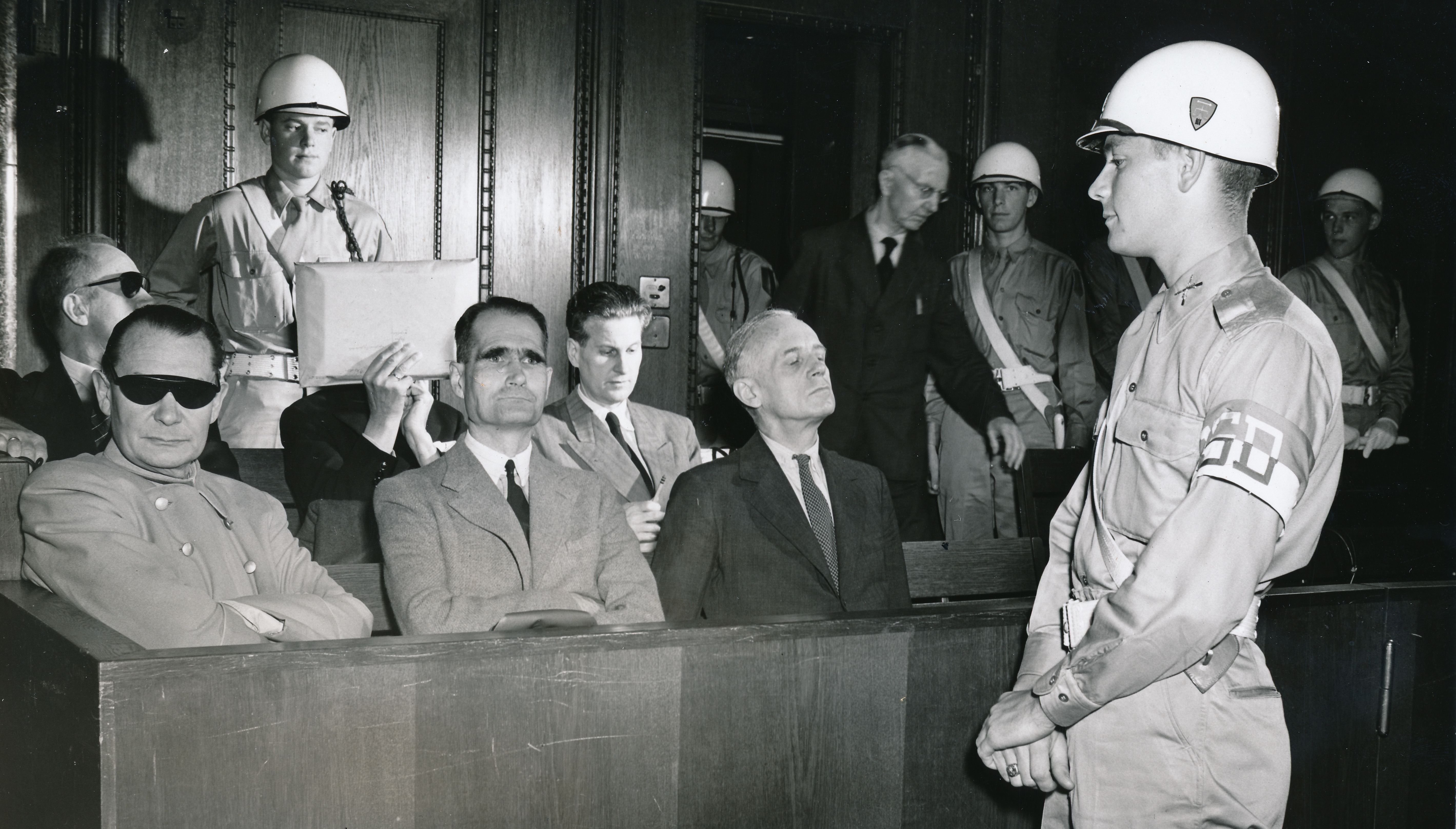 Reporting the Nuremberg Trials