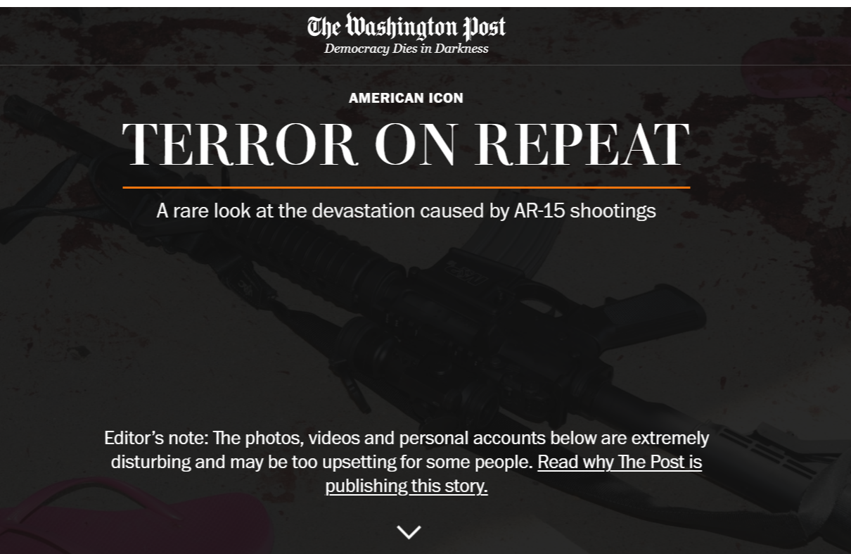 How “Terror on Repeat" was conceived and edited